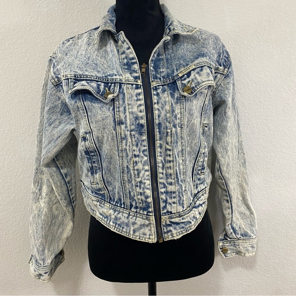 Traffic | Jackets & Coats | Vintage Acid Washed Traffic Jean Jacket 8s ...